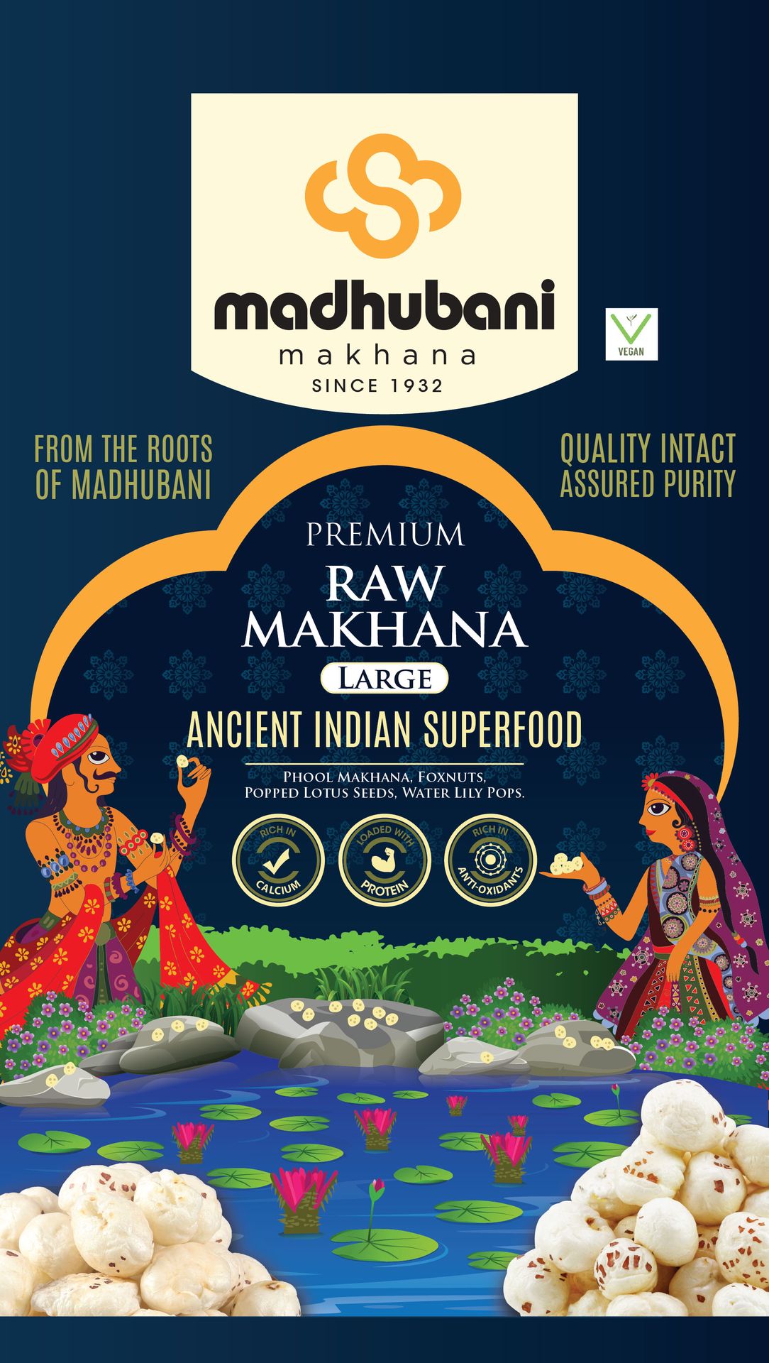 Madhubani Makhana | Worlds #1 Foxnuts Manufacturer